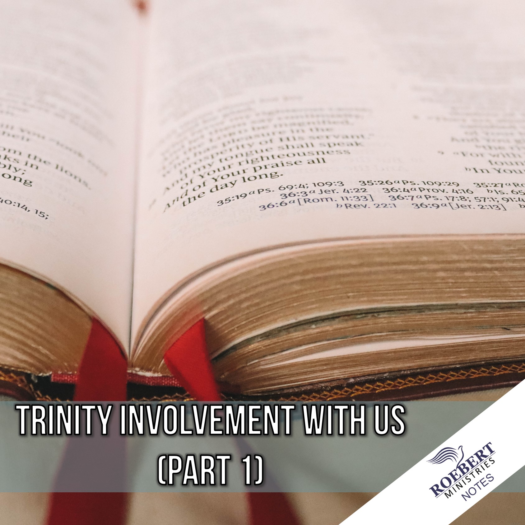 Trinity involvement with us (Part 1) - Sermon Notes - Roebert Ministries